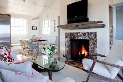 30 Modern Living Rooms with Fireplace and TV Together - Decor Snob