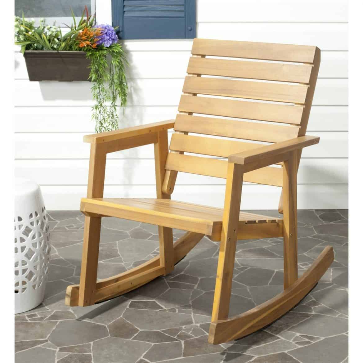 34 Outdoor Rocking Chair Ideas for Stress-Free Summer Lounging