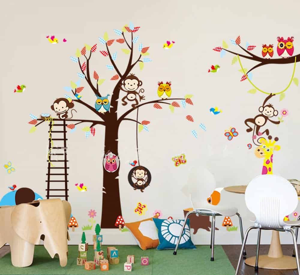 40 Wall Decor Stickers and Decal Ideas (Better than Wallpaper?)