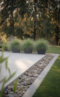 56 River Rock Landscaping Ideas for Your Home That Boost Curb Appeal ...